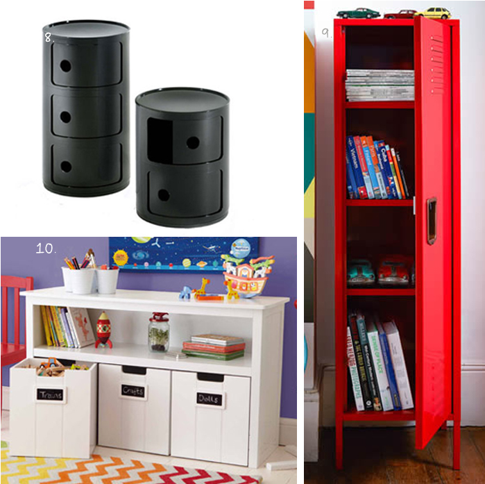 10 Children's Storage Ideas for Kids