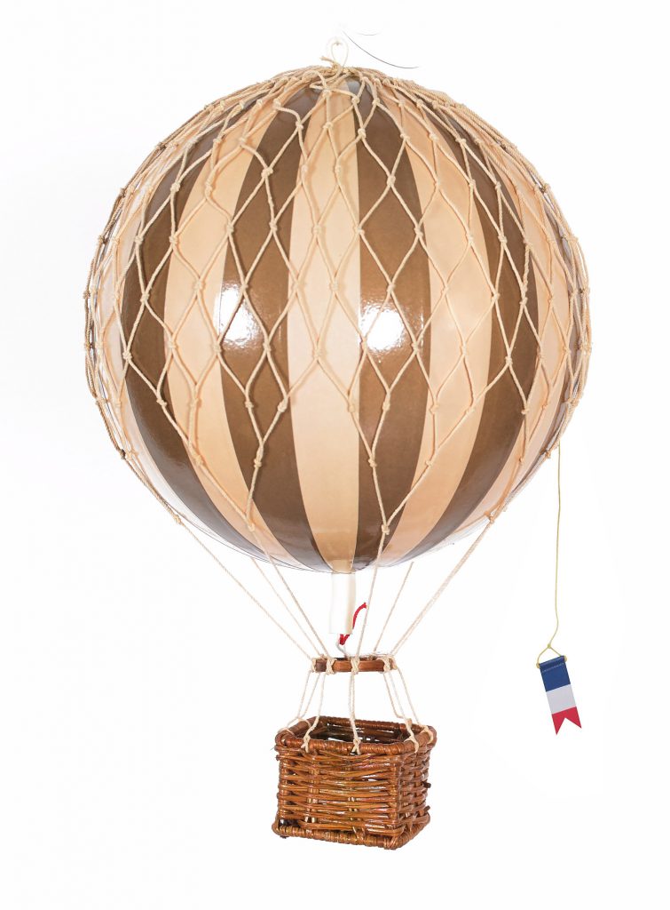 Authentic Model Hot Air Balloon - White - MK Kids Interiors