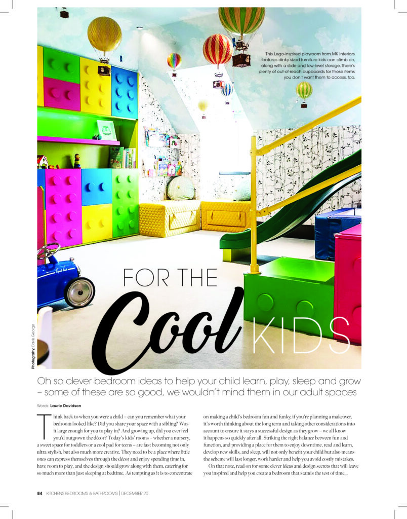 Our Playroom featured in KBB Magazine